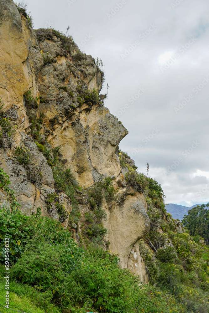 Ingapirca Inca Face aka Car de Inca Stock Photo | Adobe Stock