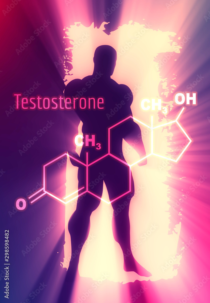 Bodybuilder silhouette. Muscular man posing. Mechanical engineering ...