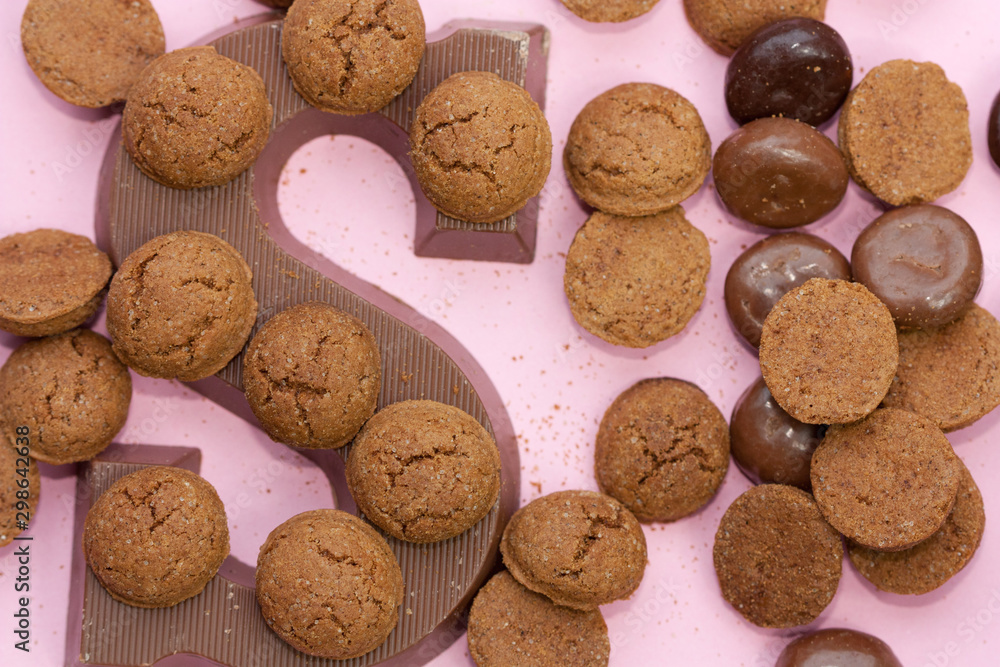 Pepernoten cookies for traditional Dutch feast called Sinterklaas ...