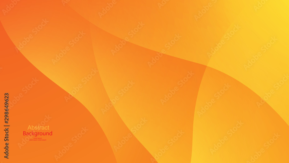 Warm tone and Orange color background abstract art vector Stock Vector ...