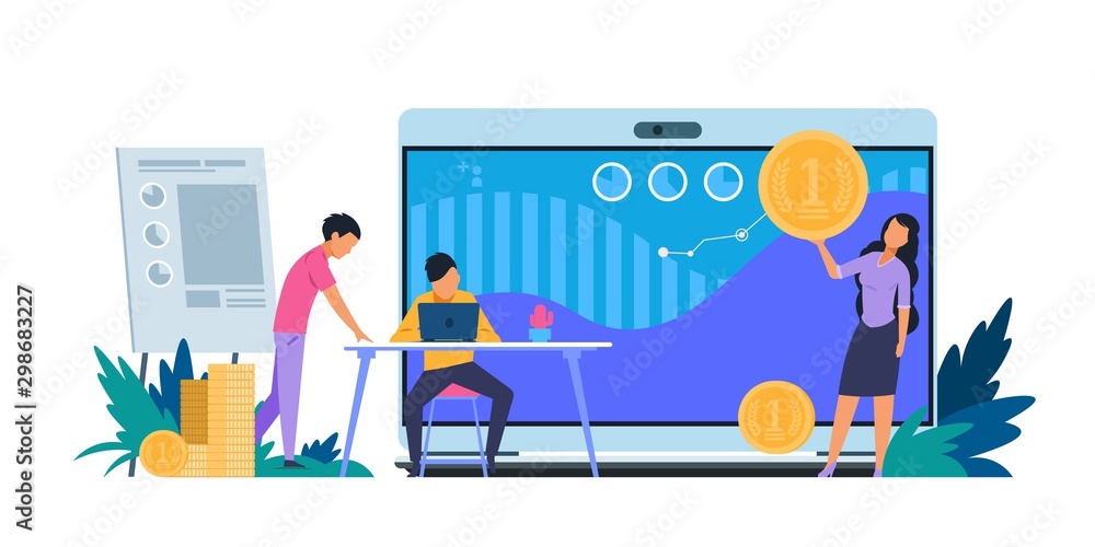 Leads generation. Conversion rate increasing and web content ...