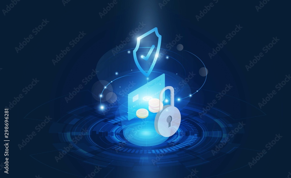 Abstract Light out technology background Hitech communication concept ...