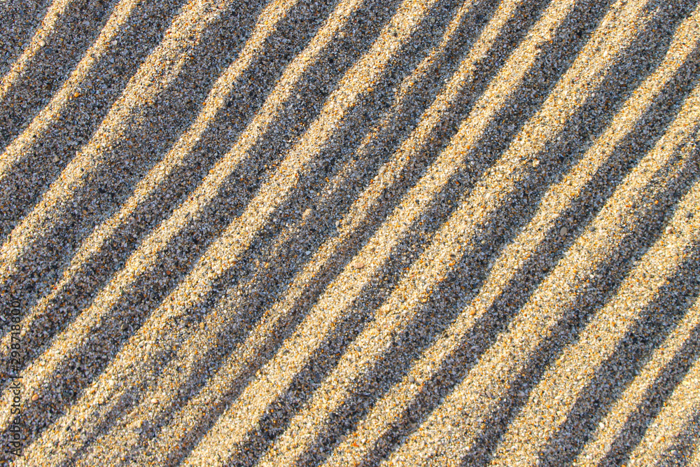 Diagonal line pattern. Natural sand texture. A game of shadows. Stock ...
