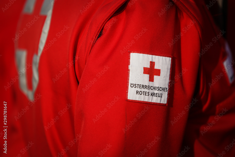 Details with the Austrian Red Cross Stock Photo | Adobe Stock
