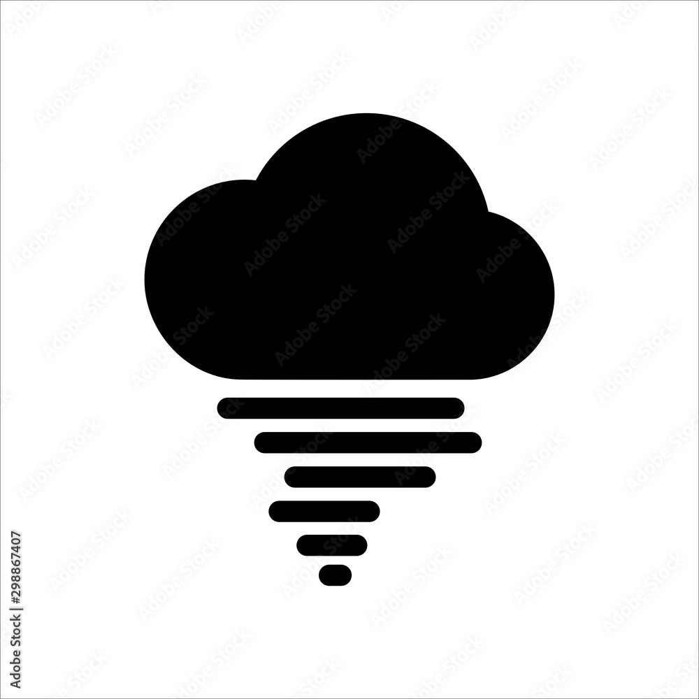 Tornado Weather Symbol