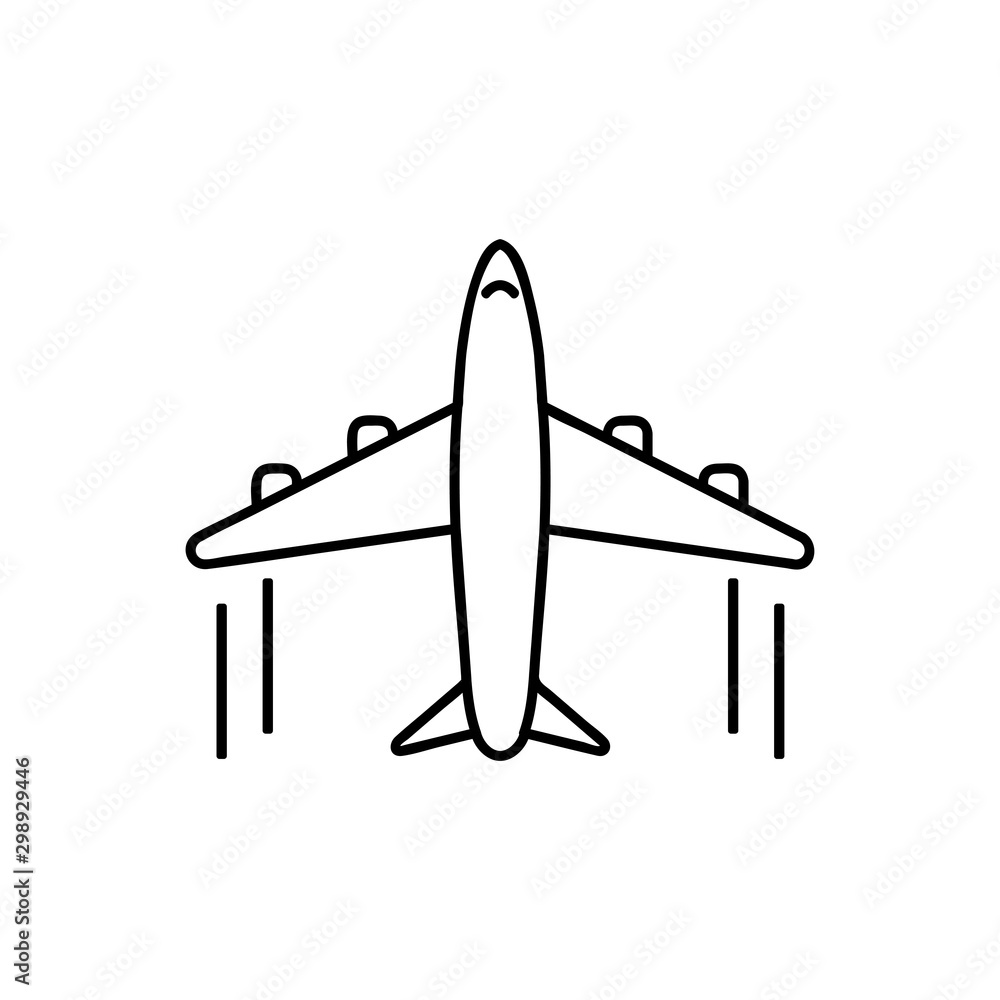 Simple Plane Outline