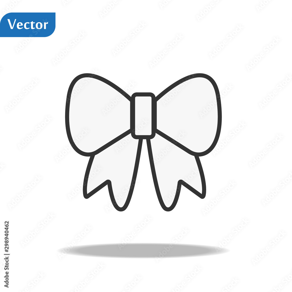 Ribbon vector image to be used in web applications, mobile applications ...