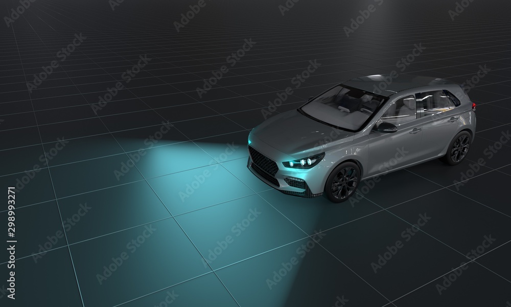 Driverless self driving, autonomous vehicle, autopilot vehicle with ...