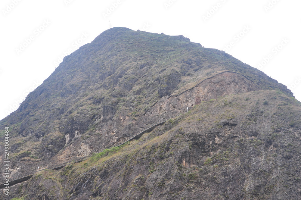 Cerro denominado La Nariz del Diablo, carretera Pasto a San Andres de ...