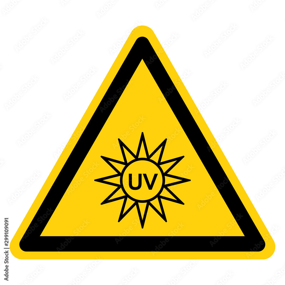 UV Light Symbol Sign, Vector Illustration, Isolate On White Background ...