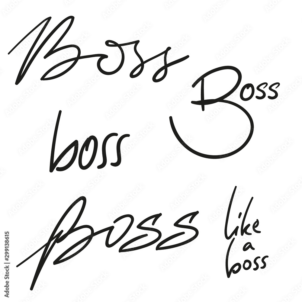 Like A Boss Words