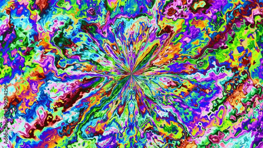 Motion background with expanding/collapsing geometric shapes (full HD ...