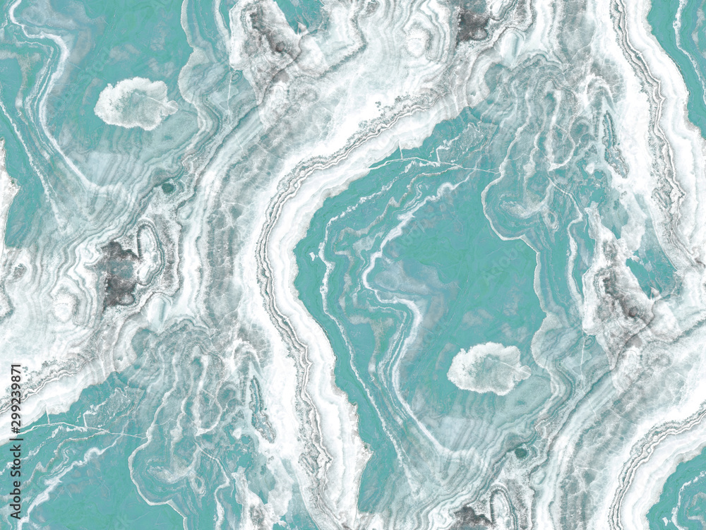 turquoise blue marble texture - seamless background Stock Photo | Adobe ...