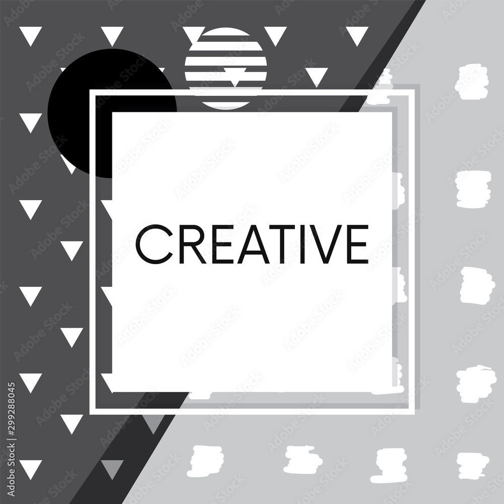 Modern abstract geometric pattern background design. EPS 10 Vector Use ...