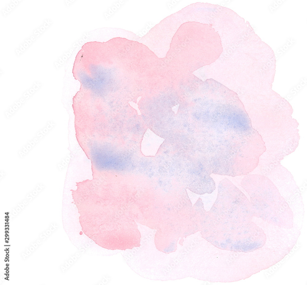 Watercolor hand painted blob texture Stock Illustration | Adobe Stock