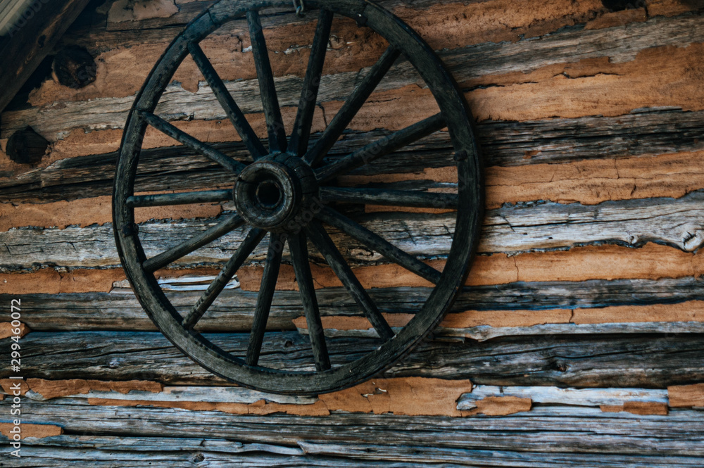 Wagon Wheel Stock Photo | Adobe Stock