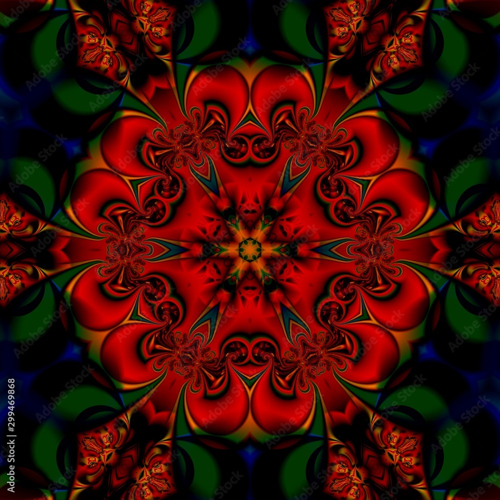 Abstract beautiful pattern for design. Can be used as fabric, template ...