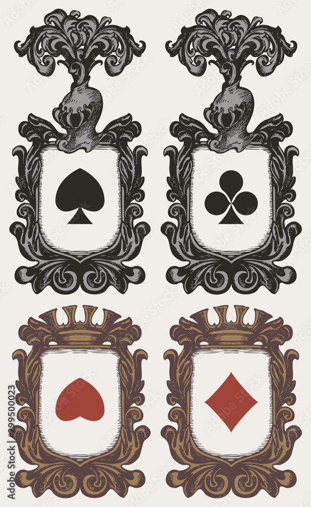 Card Suit Tattoo Designs
