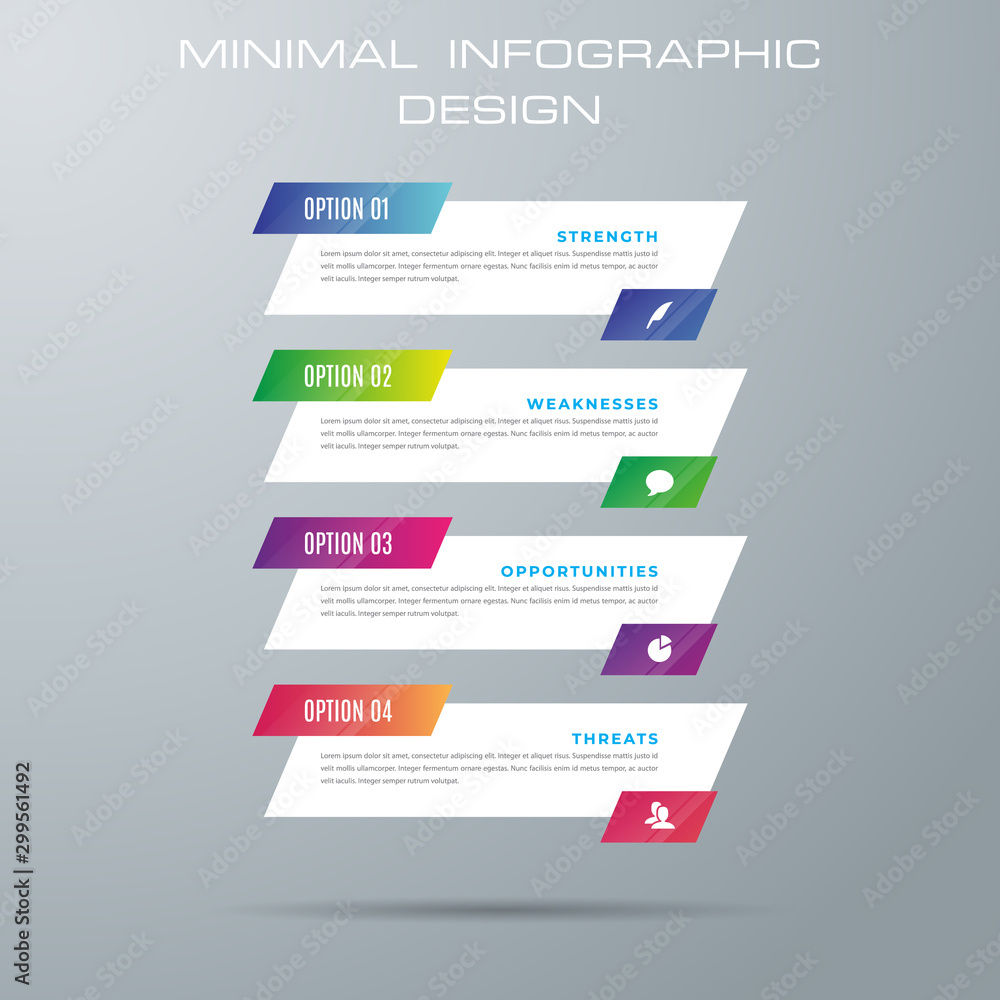 Infographic template with 2 options, workflow, process chart,Timeline ...