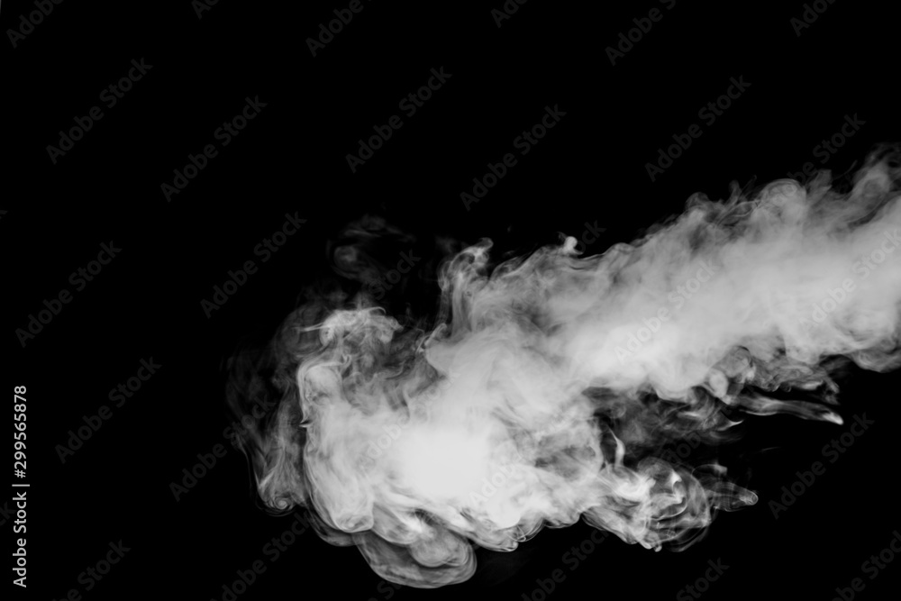 Smoke black and white & for background Stock Photo | Adobe Stock