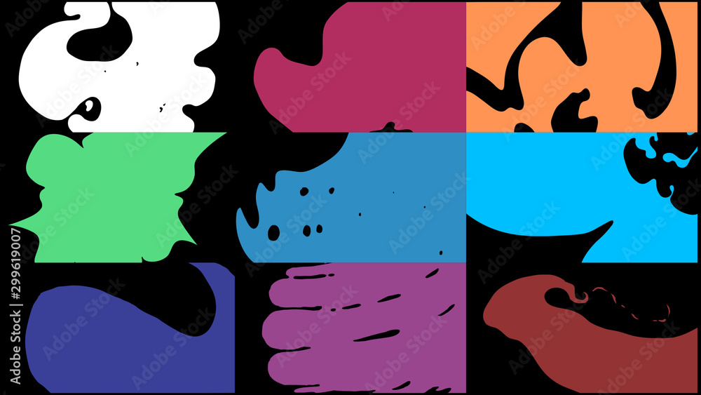 2D Splash Transitions Stock Template | Adobe Stock