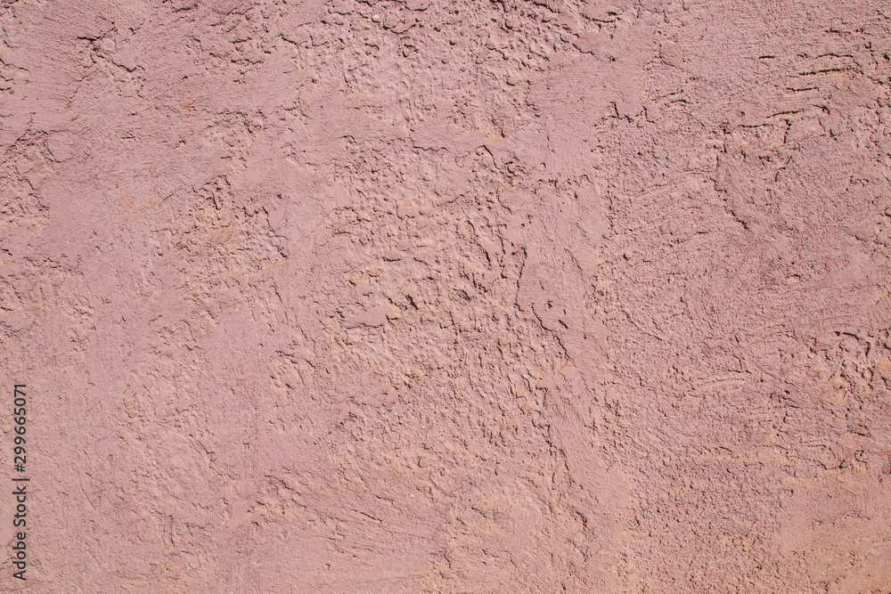 Pink Stucco wall texture. Beautiful concrete stucco. Painted cement ...