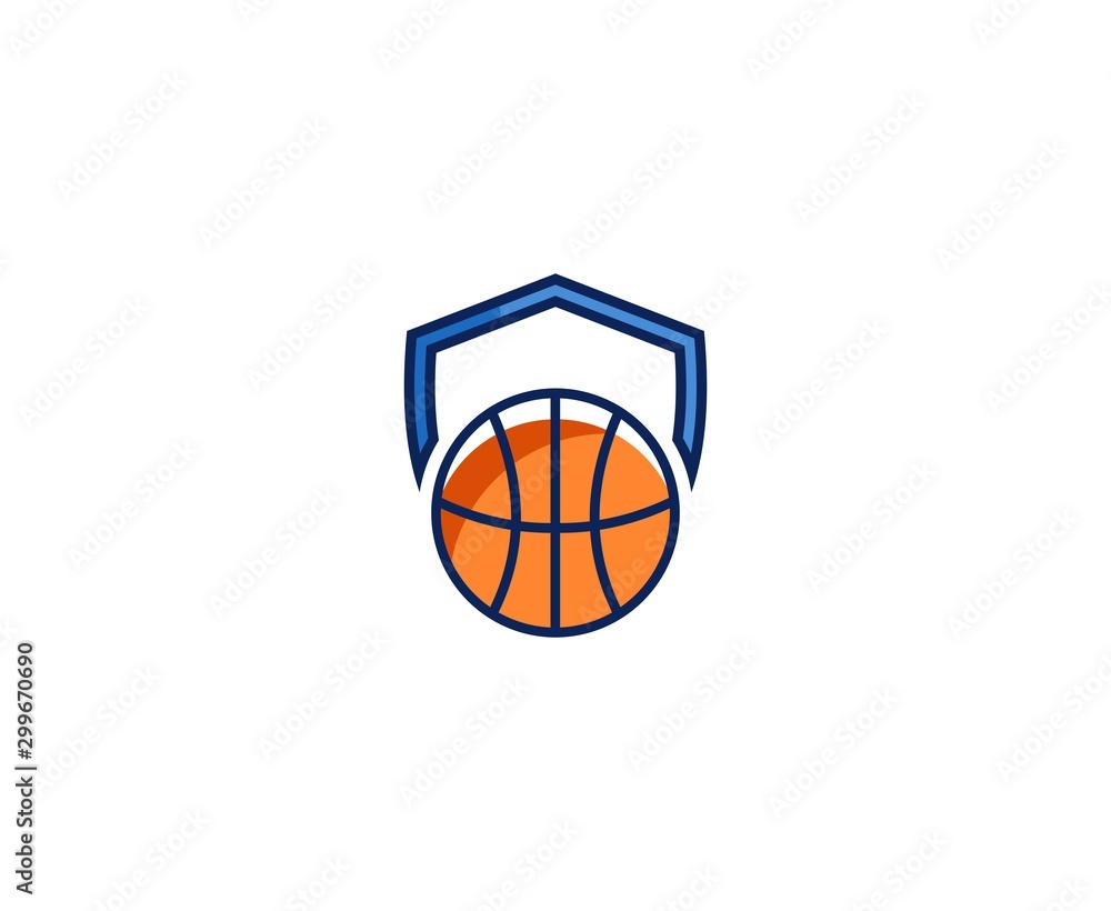 Basketball logo Stock Vector | Adobe Stock