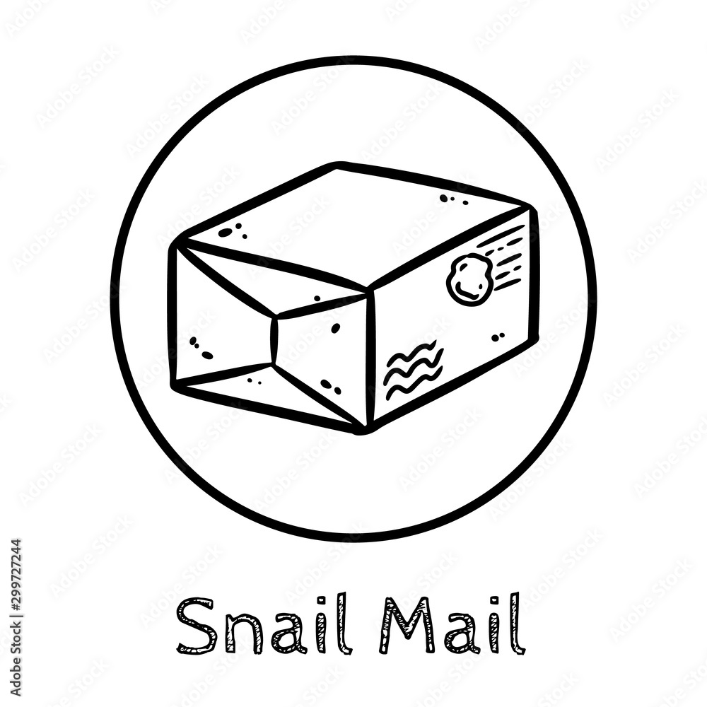 Snail Mail Cartoon