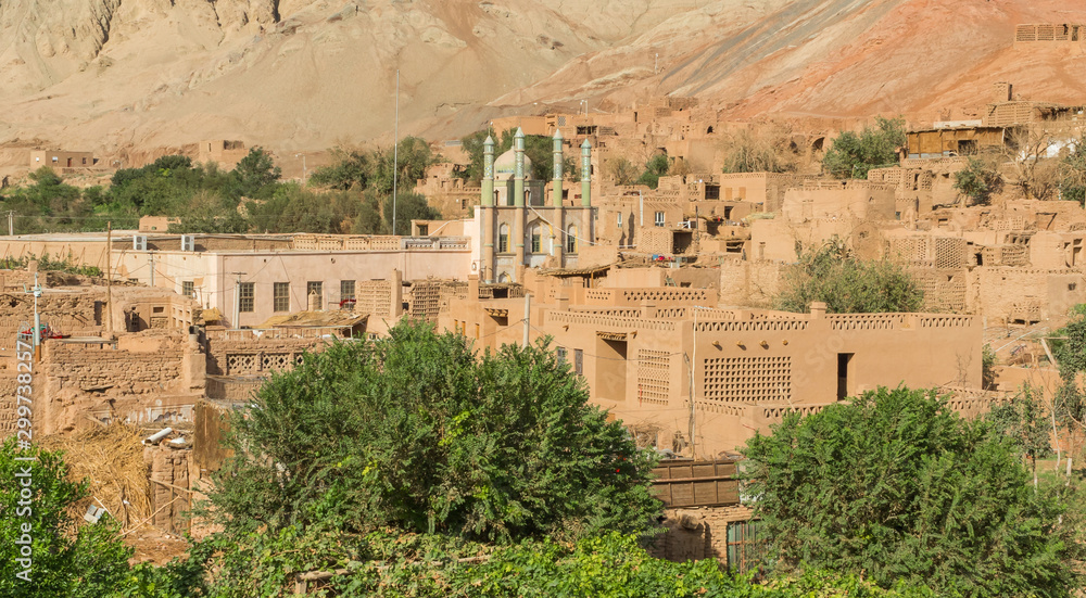 Turpan, China - located along the Tuyugou Valley, and part of the ...