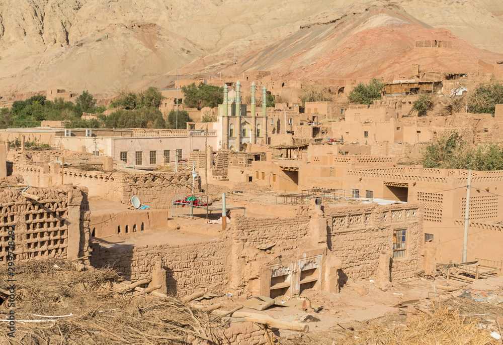 Turpan, China - located along the Tuyugou Valley, and part of the ...