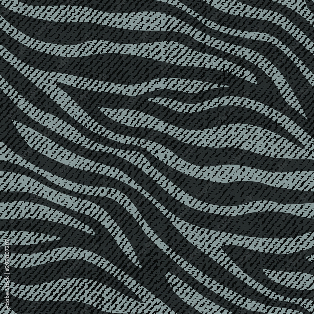 Full seamless wallpaper for zebra and tiger stripes animal skin pattern ...