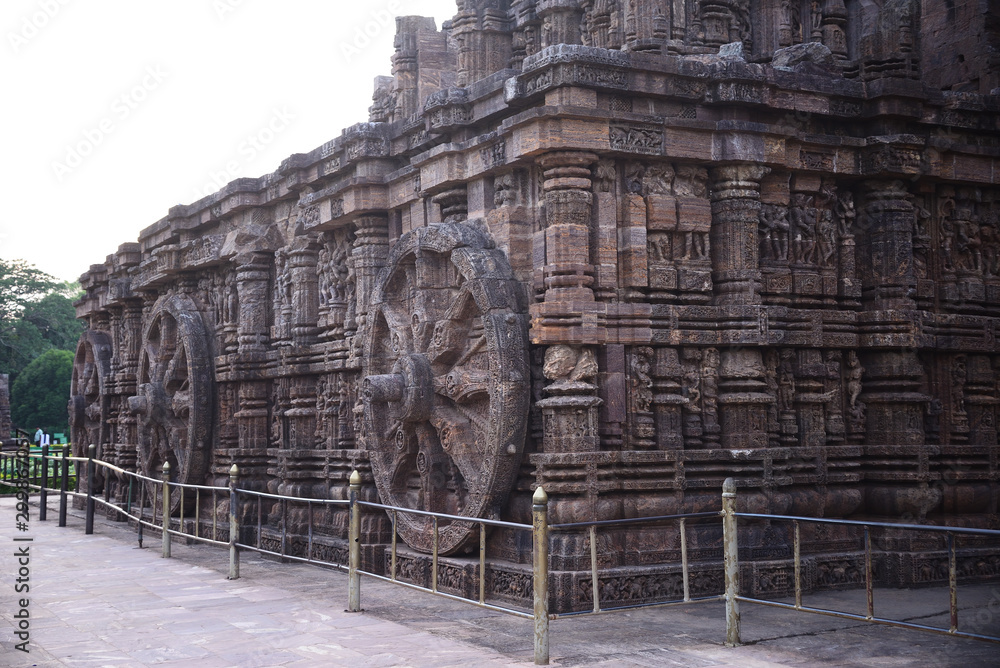 konark temple is a ancient hindu temple Stock Photo | Adobe Stock