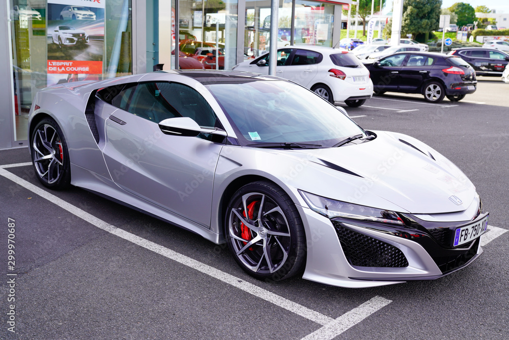 Grey Honda