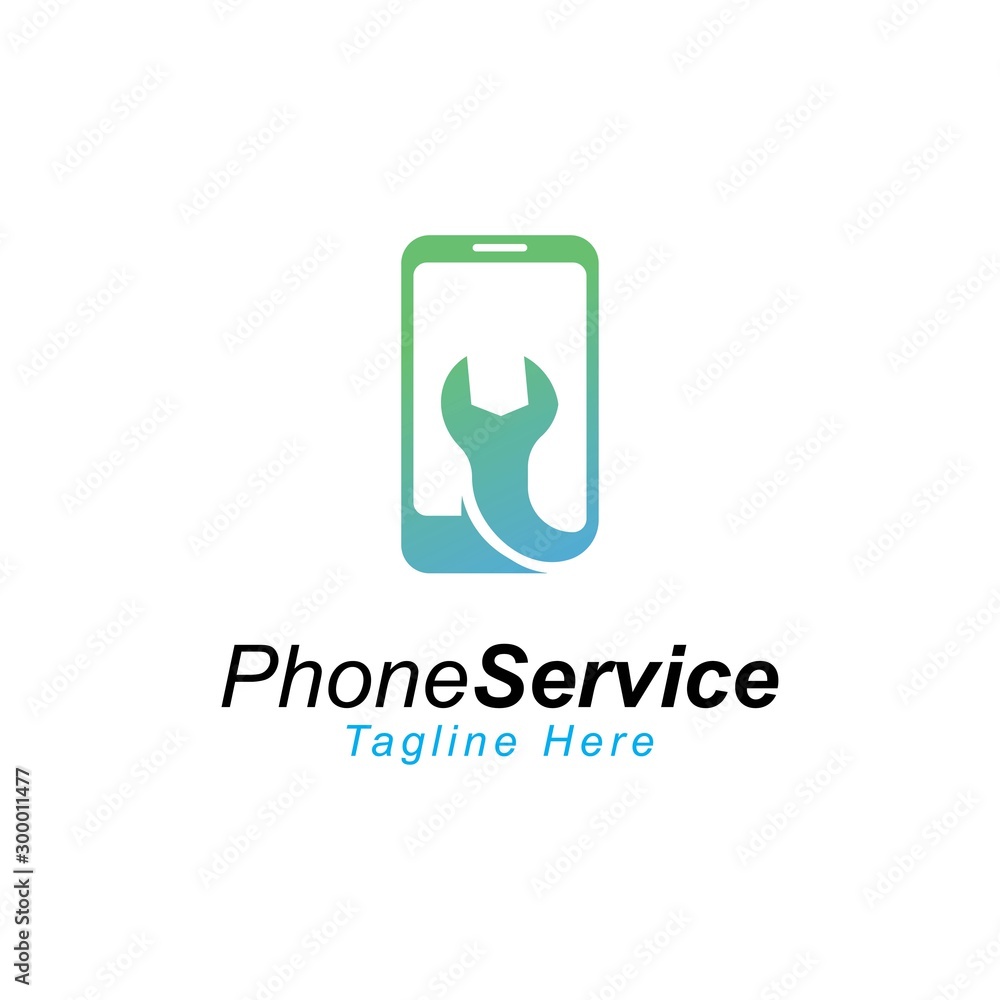 smartphone logo design vector template Stock Vector | Adobe Stock