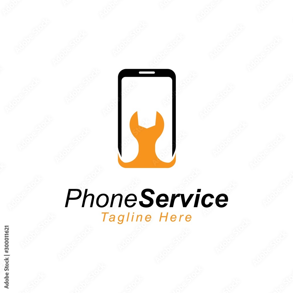 smartphone logo design vector template Stock Vector | Adobe Stock