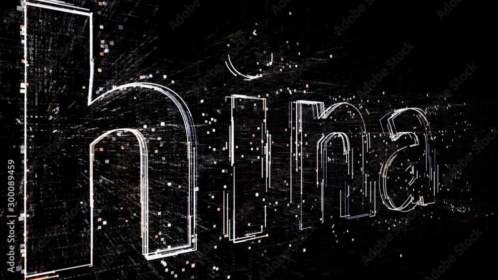 4k China word tag cloud;computer code particle.The Matrix binary text design animation;changing ...