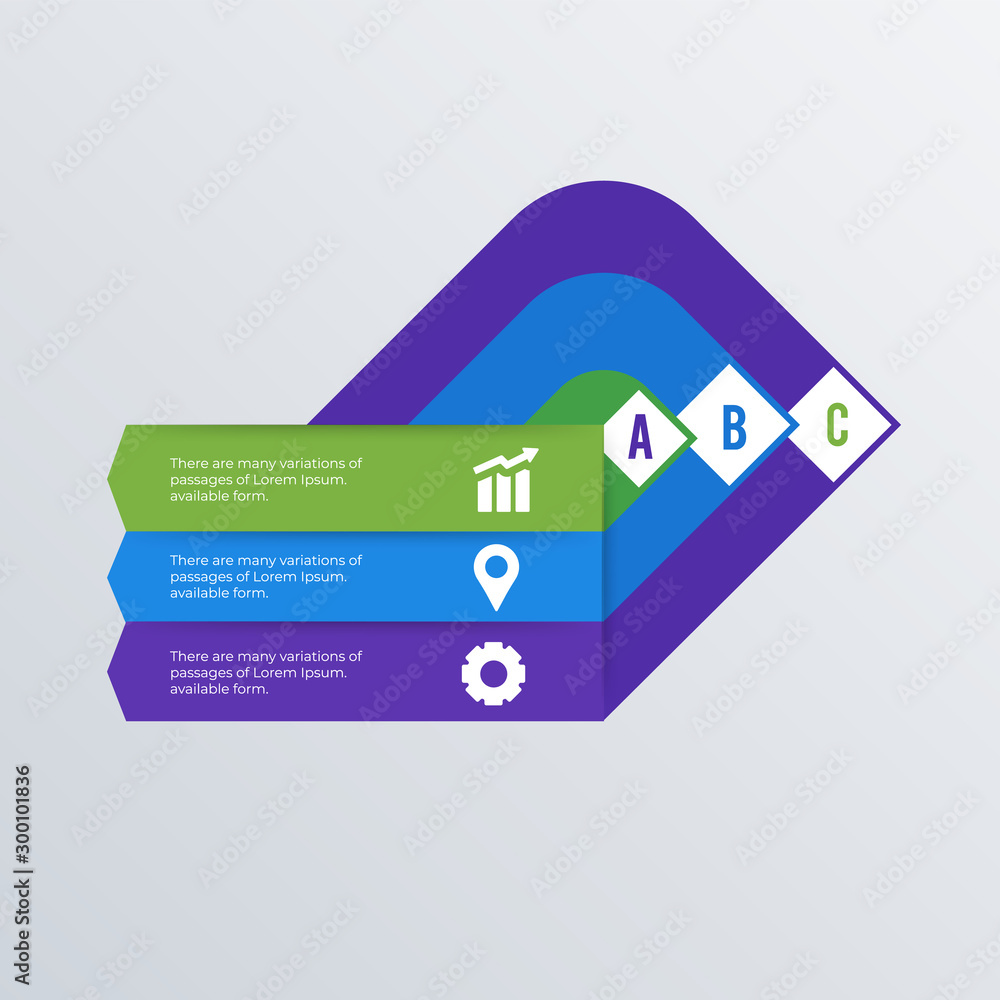 Informational infographic template design. Business concept infograph ...