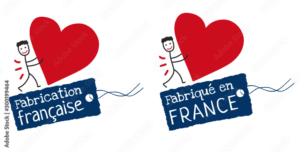 Logo fabriqué en France Stock Vector | Adobe Stock