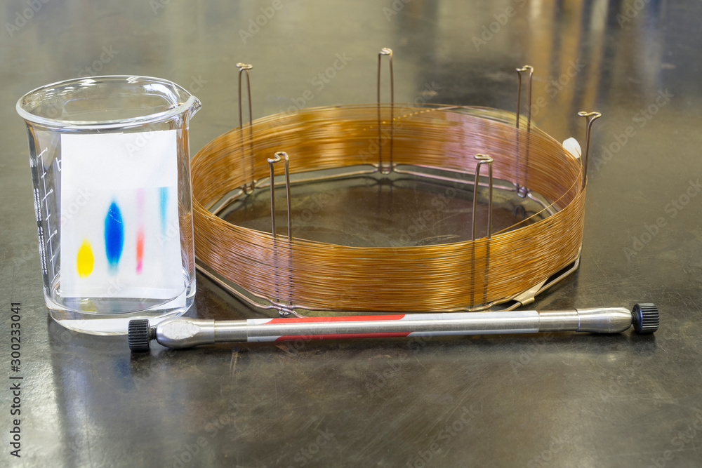 Different stationary phases for chromatograhy techniques. Thin layer ...