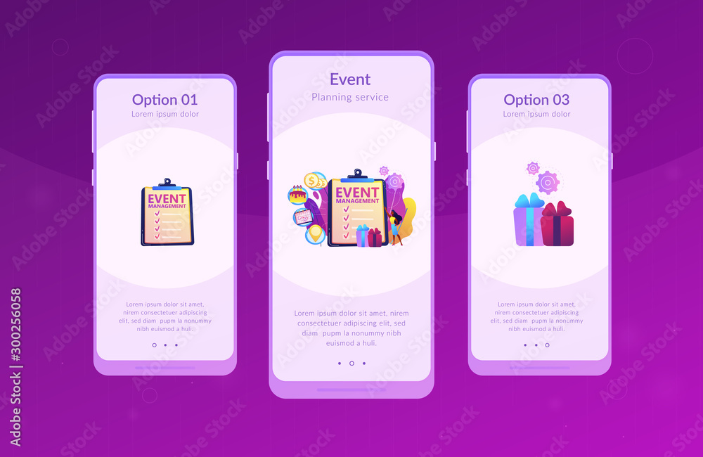 Manager with checklist creating event plan and development. Event ...