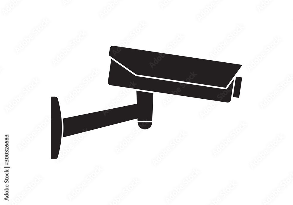 CCTV camera icon. Video surveillance sign. Security cam and safety ...