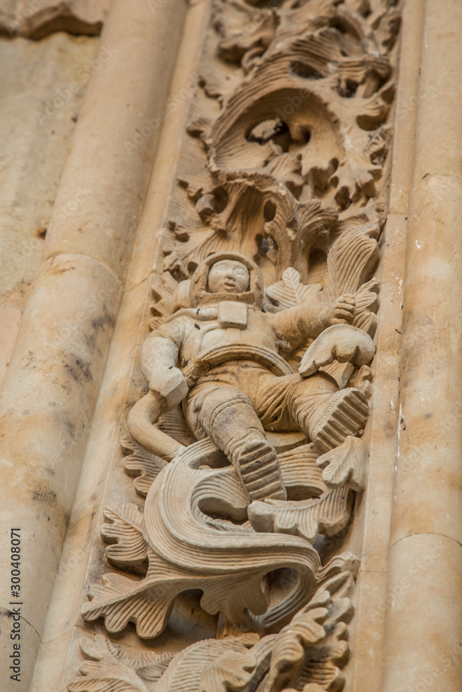 Salamanca Cathedral Astronaut