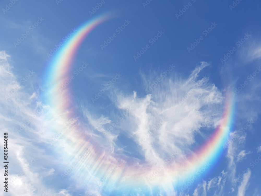 Rainbow angel Stock Photo | Adobe Stock