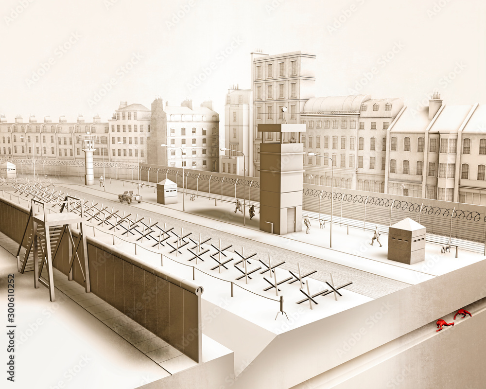 Berlin Wall Layout