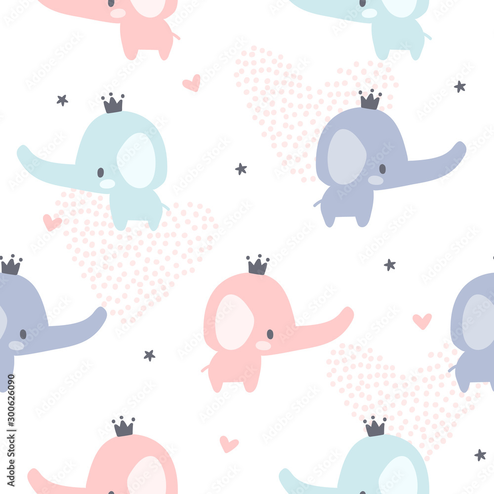 Cute Elephant Desktop Background