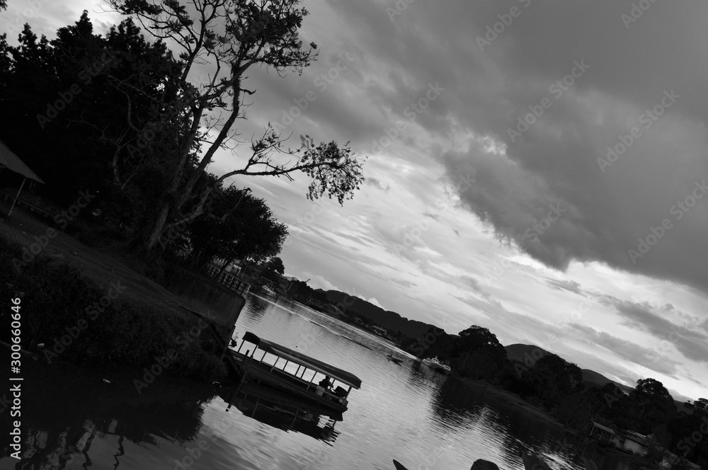 Marudi Lawas, Sarawak / Malaysia - October 7, 2019: The beautiful ...