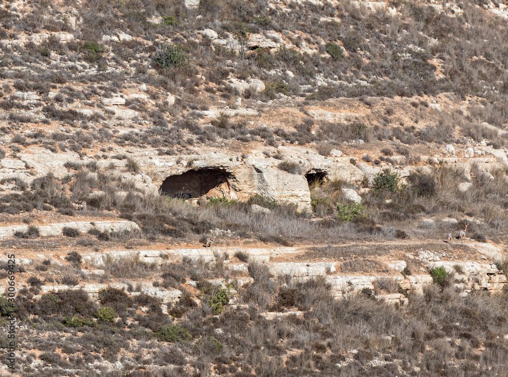 The cave is the home of people on the side of the mountain since the ...