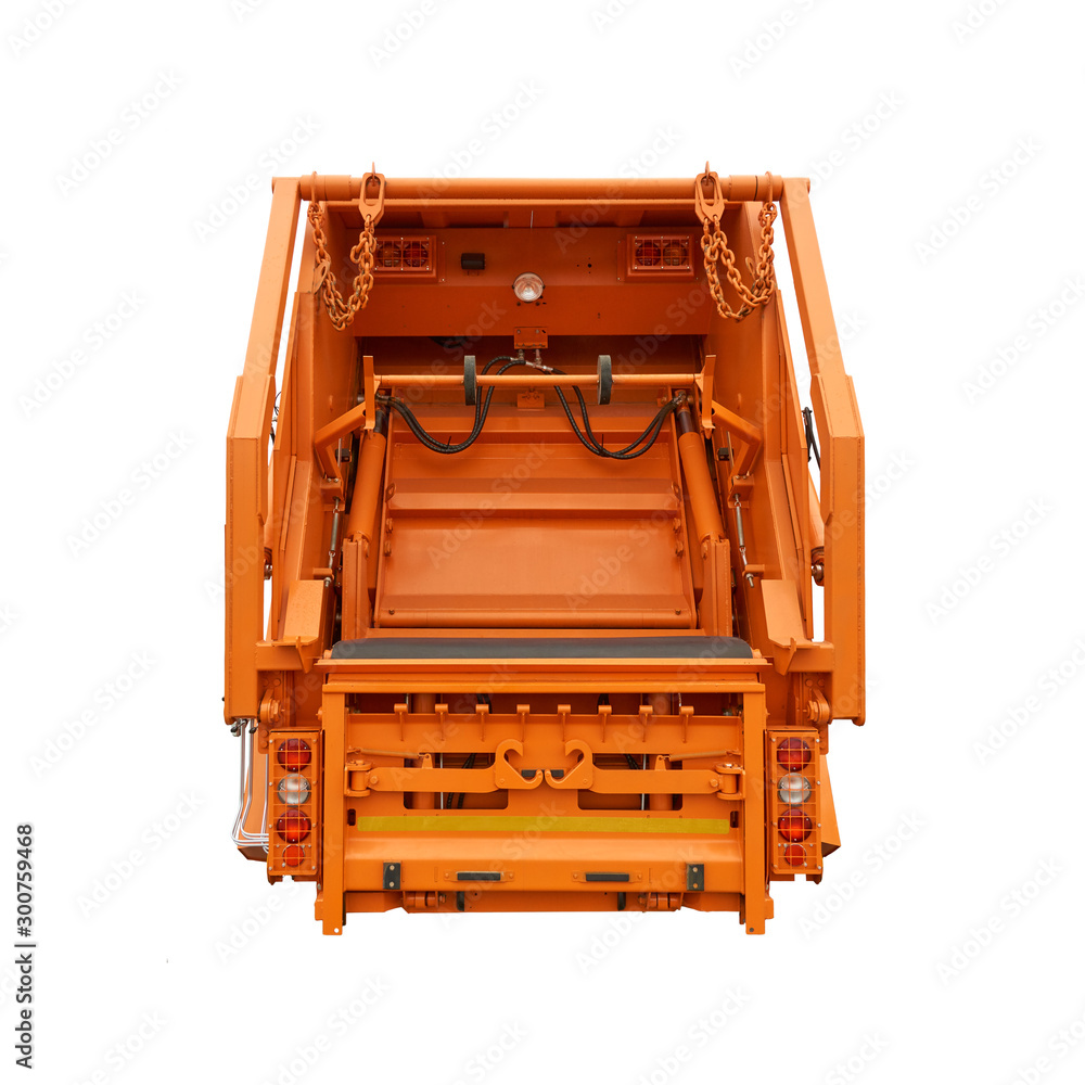 Mechanism of the rear loader Stock Photo | Adobe Stock