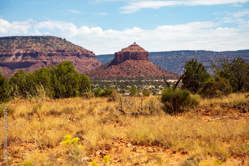 Whimsical "Cheese Box" formation on Utah State Route 95 to Capitol Reef ...