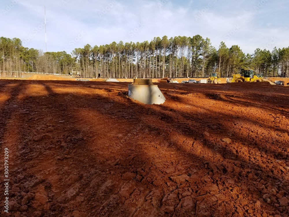 Apartment Homes Under New Construction Site Plan Treeline Stock Photo ...